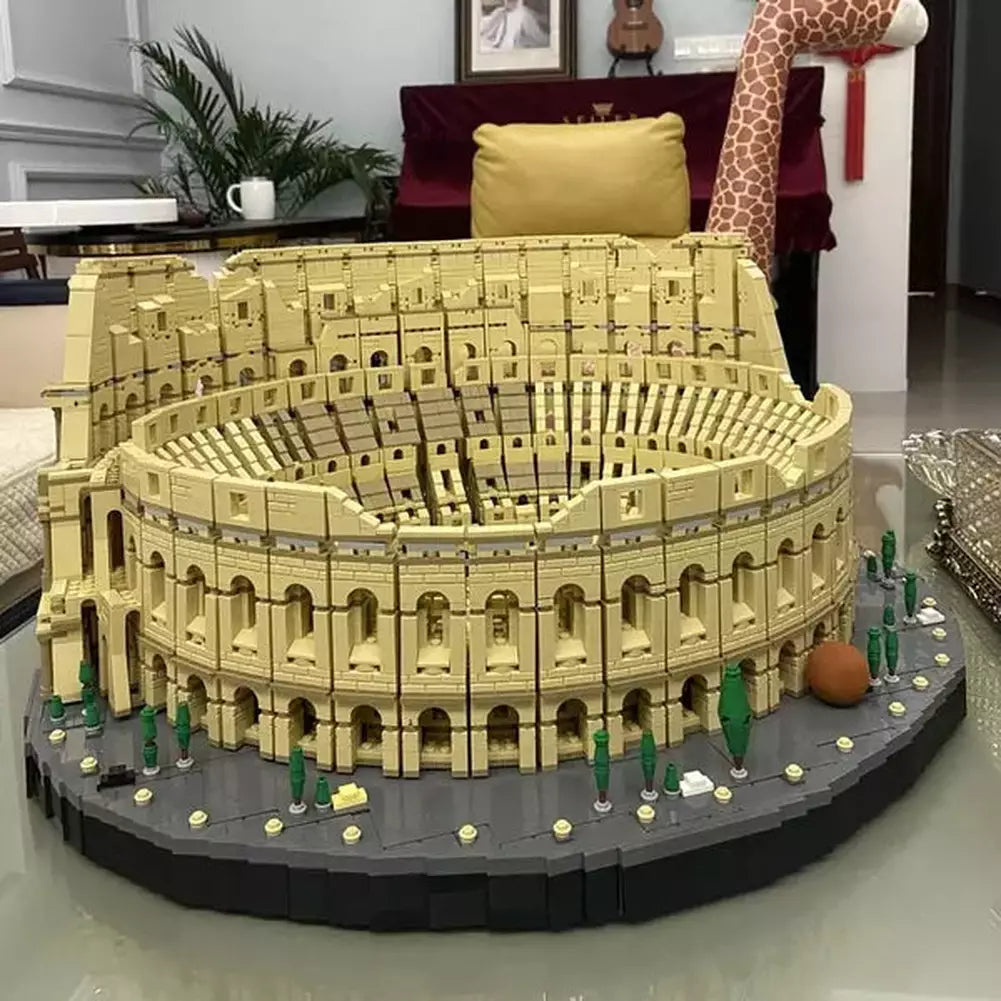 MOC Compatible 9036Pcs 86000 Ahitecture City The Italy Roman Colosseum ...