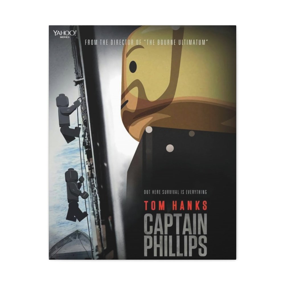 MOC Compatible Captain Phillips Movie Wall Art Canvas Art With Backing ...