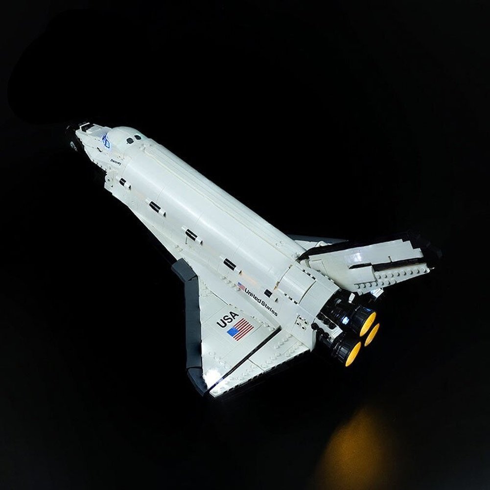 MOC Compatible LED Lighting Set 10283 DIY toys Space Shuttle Discovery ...