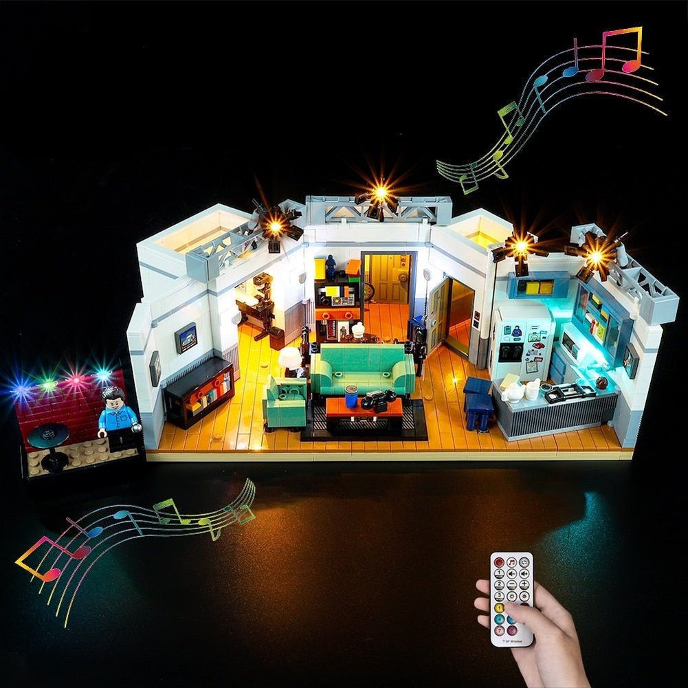 MOC Compatible LED Lighting Set DIY toys Ideas 21328 Seinfeld Building ...