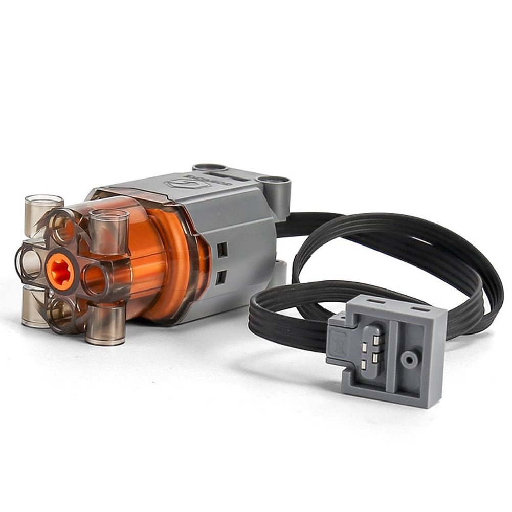 MOC Compatible MK Motorized Car Parts The L-Motor Powered Model with 8 ...