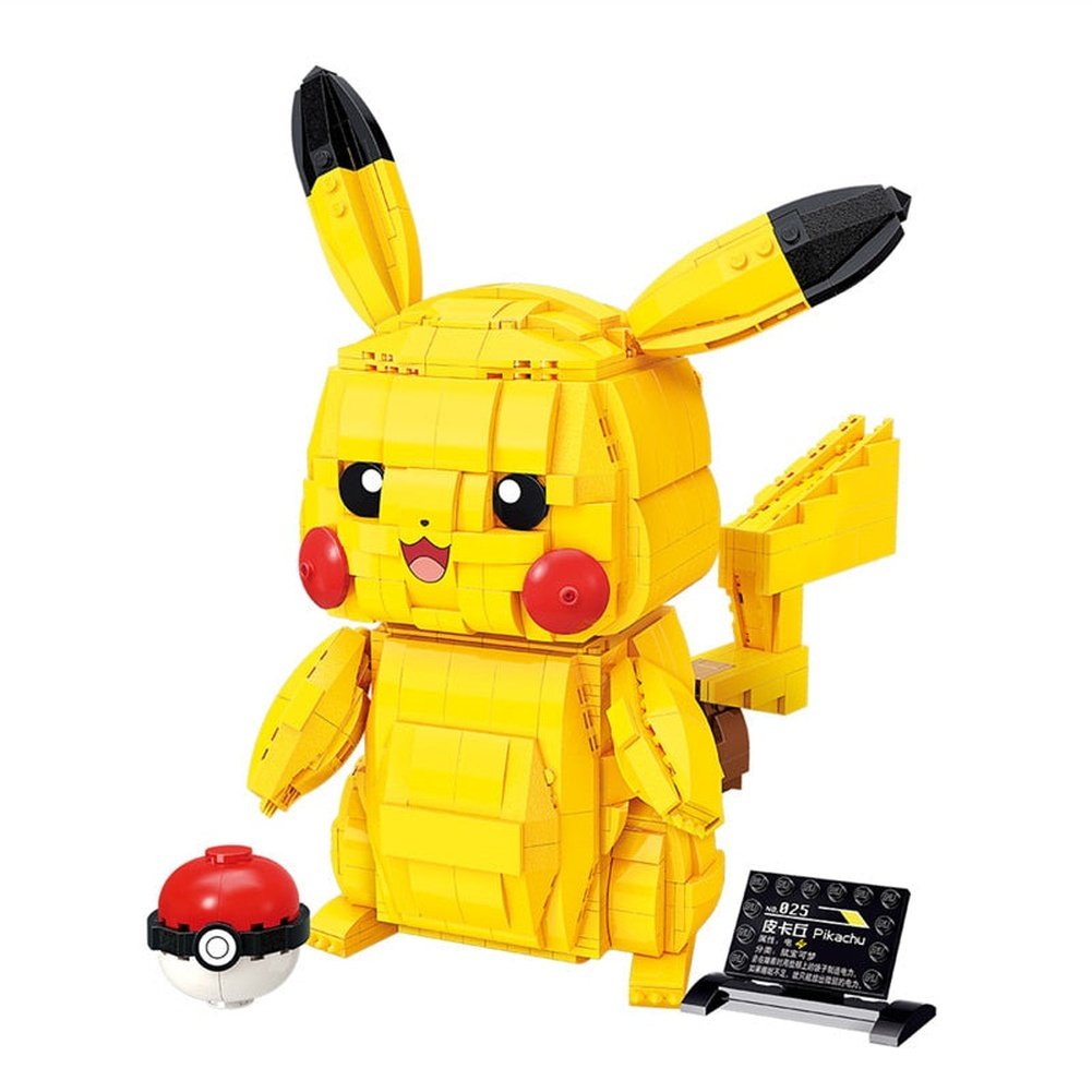 MOC NON ideas New Style Anime Pokemon Building Blocks Charizard pikach ...